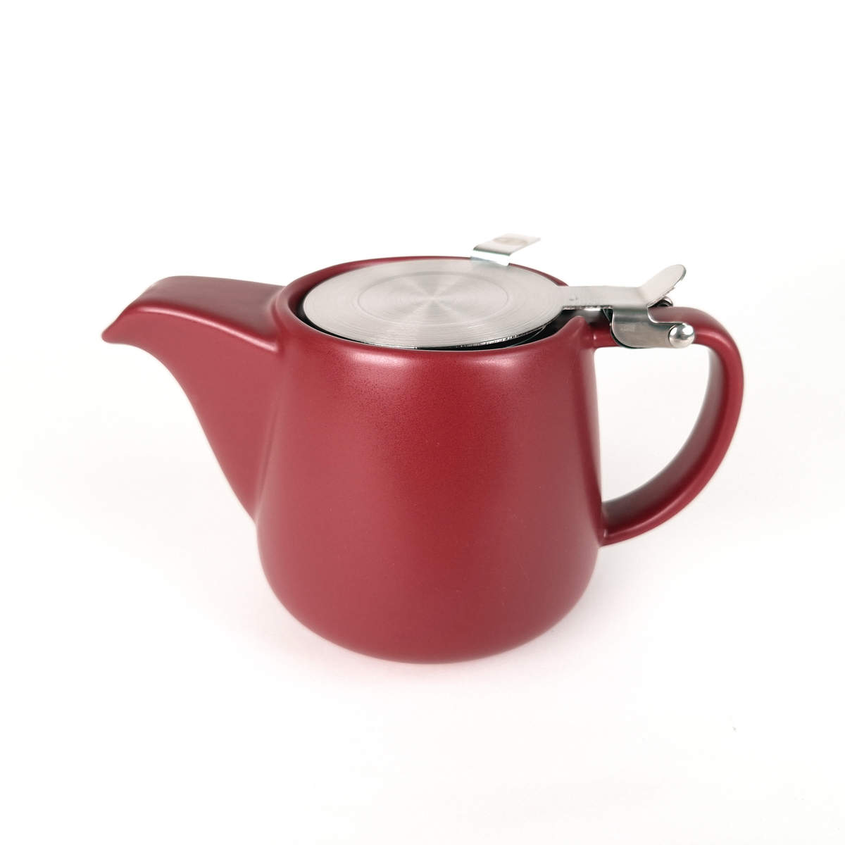 Théière en porcelaine avec infuseur en acier inox