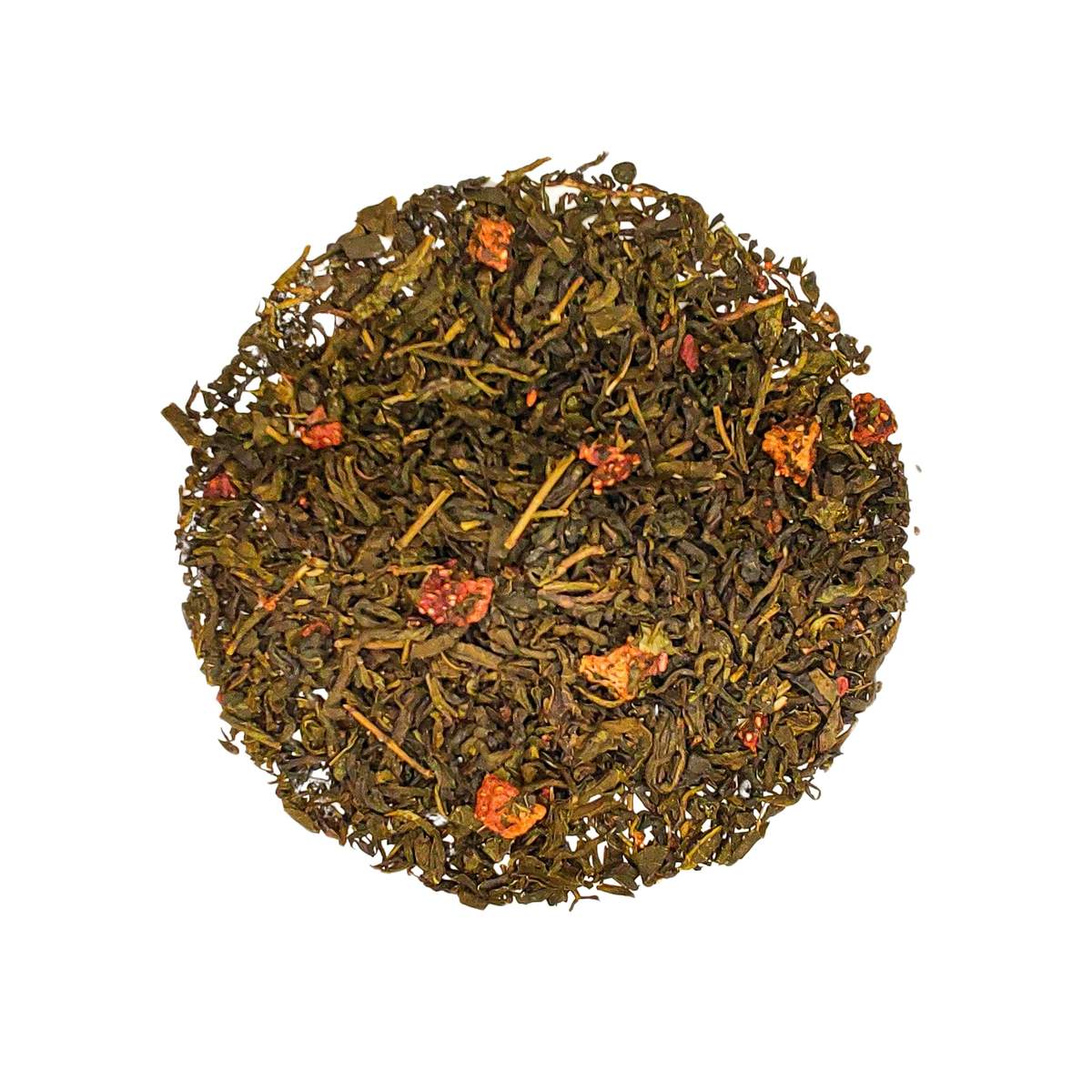 Thé vert bio en vrac aux fruit rouges - 90g